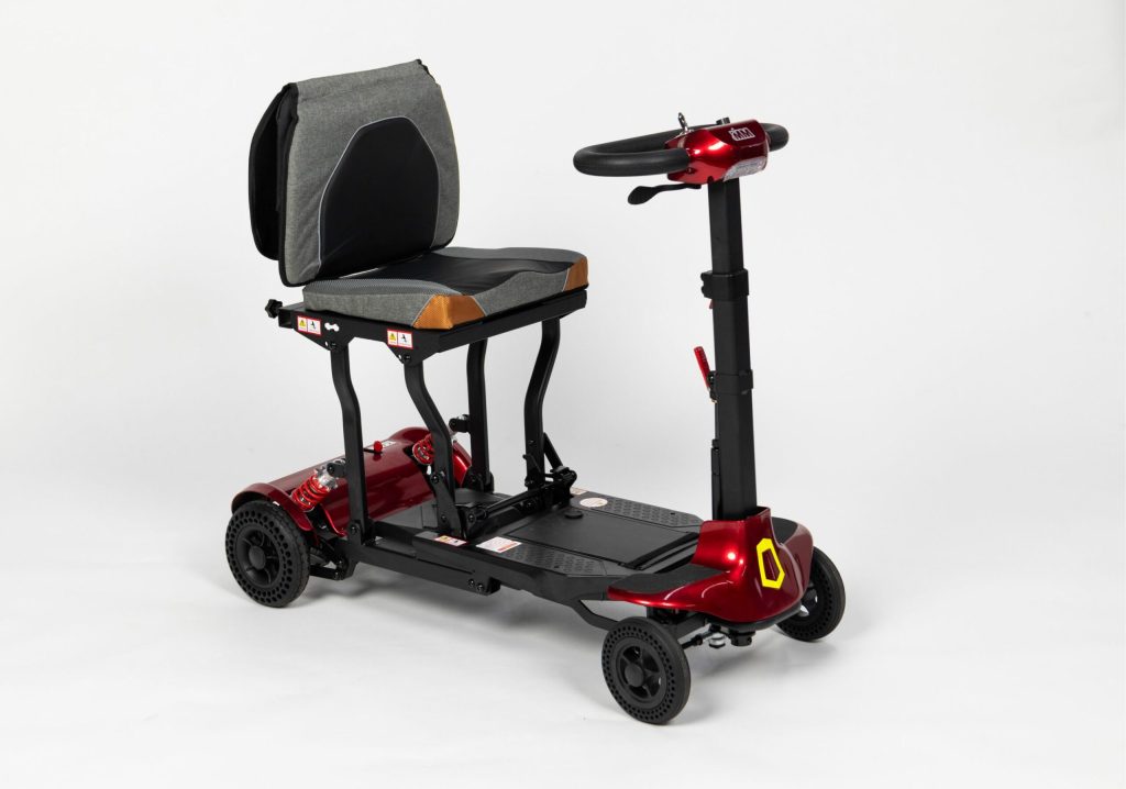 Genie Lite - lightweight folding mobility scooter with adjustable ...